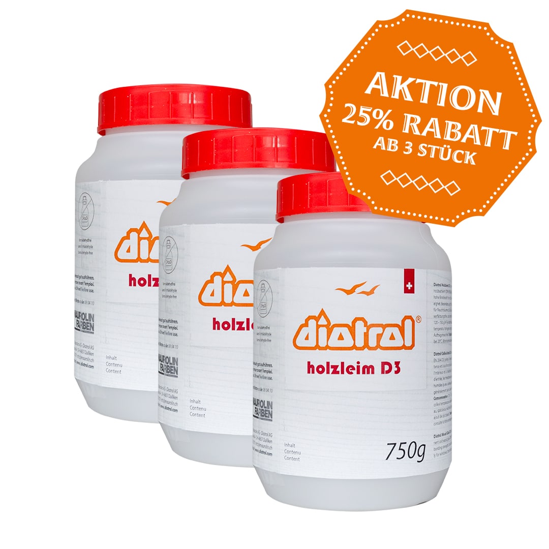 Holzleim D3 | Für Innen & Aussen | Diotrol AG